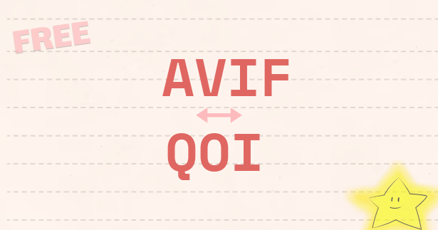 Convertir AVIF a QOI.Convierte AVIF a QOI y cambia el tamaño con ancho ...