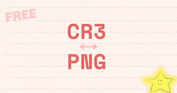 免费在线 CR3 转 PNG 工具.批量转换CR3 到 PNG 文件并重设图片宽高/尺寸. SoConvert.com