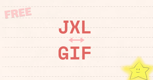 免费在线 JXL 转 GIF 工具.批量转换JXL 到 GIF 文件并重设图片宽高/尺寸. SoConvert.com