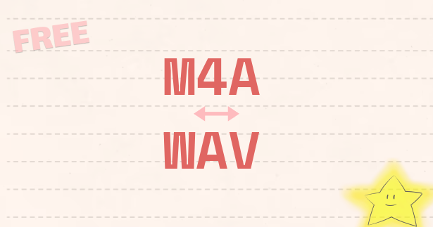 Convertir M4A en WAV en ligne. Conversion par lot, couper et compresser vidéos et audios ...